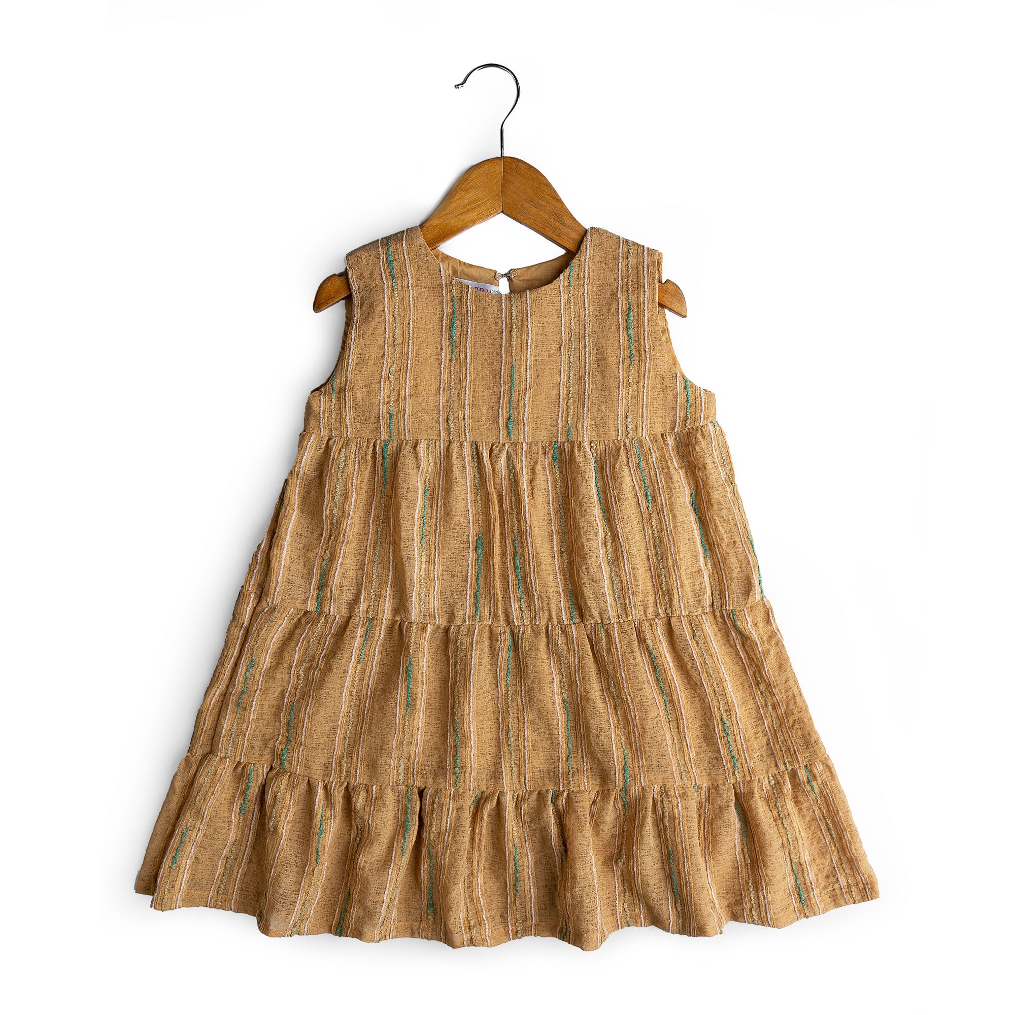 Brown Multi-layered Frock – SMARTO